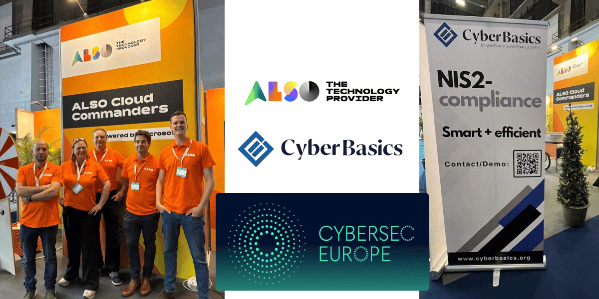 Met Also op de Cybersec Europe 2025 Brussel - Cyber Basics
