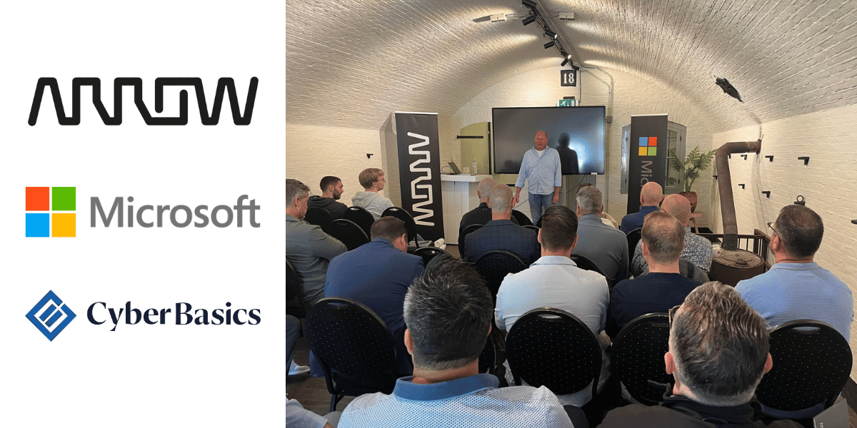 Arrow NIS2 update event in een historisch fort - Cyber Basics
